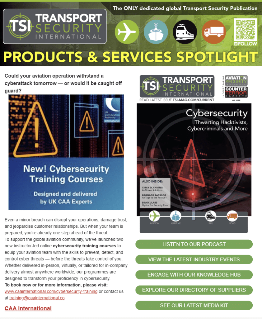 Specs | Transport Security International Magazine