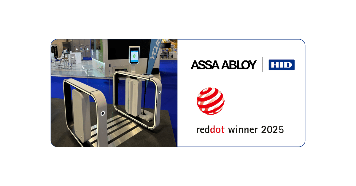 HID and ASSA ABLOY Recognized with Renowned Red Dot Award for ...